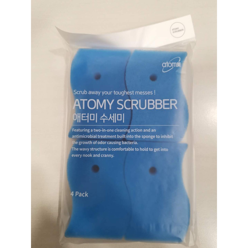 🍀 Atomy Scrubber Sponge抗菌洗碗海绵🍀 | Shopee Malaysia