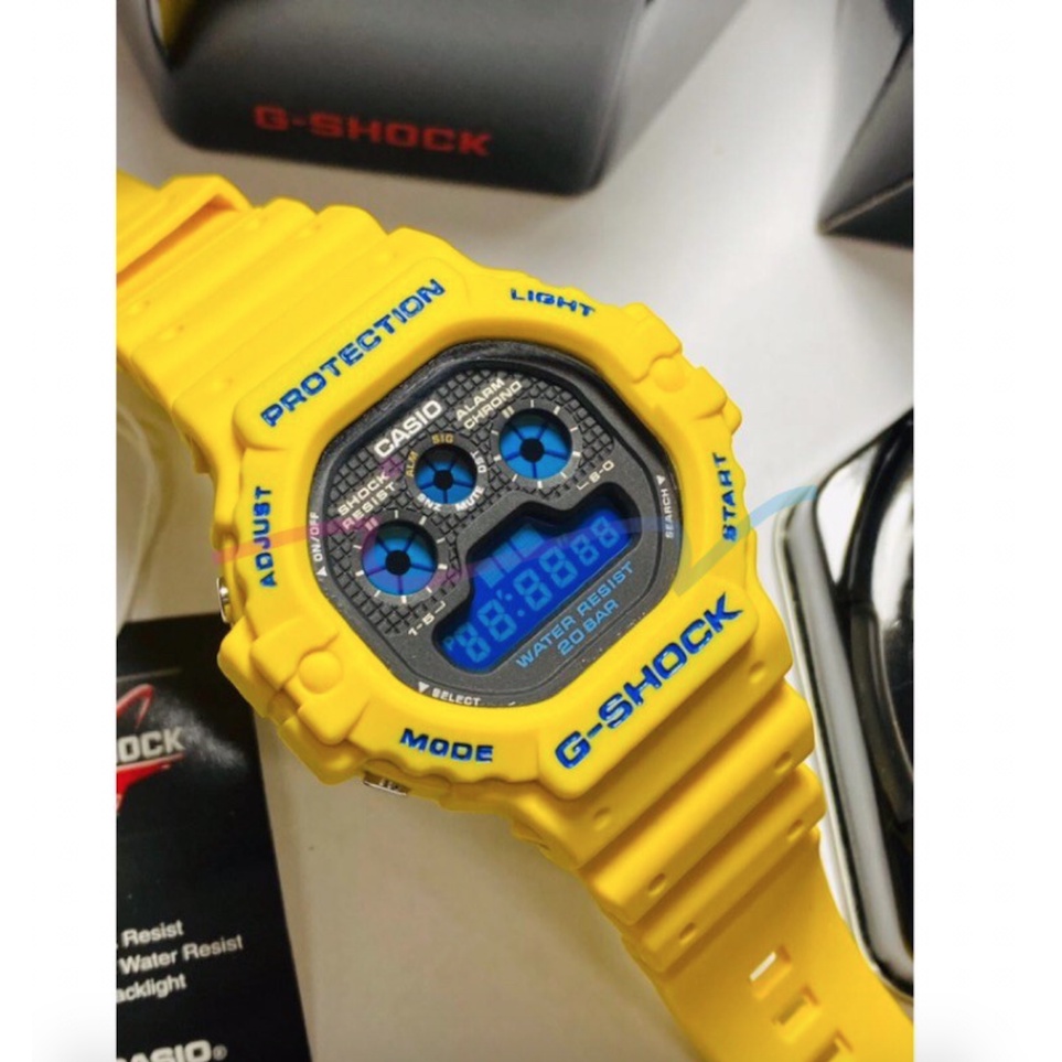G Shock DW5900 Tapak Kucing Kuning V2 Jam tangan G shock Tapak Kucing ...