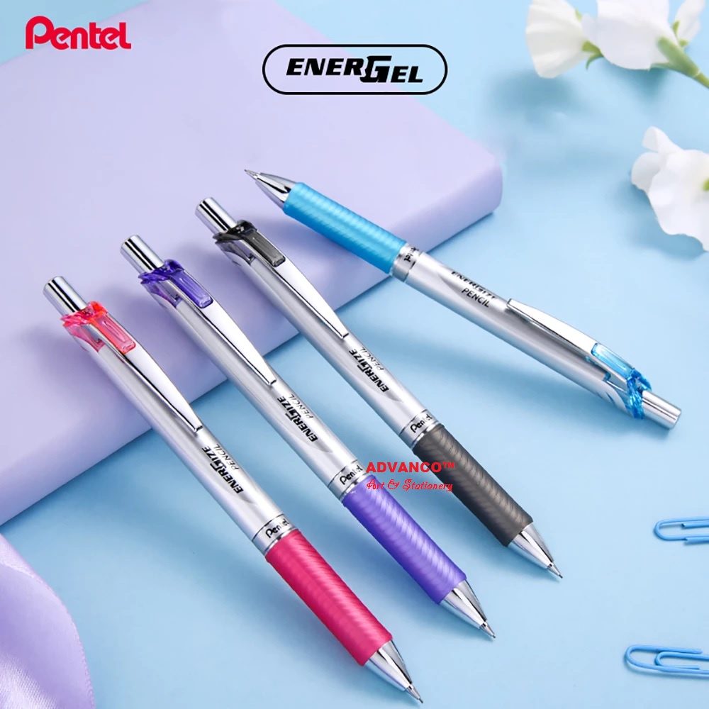 PENTEL ENERGIZE (PL75) MECHANICAL PENCIL 0.5MM (AVAILABLE IN 4 COLOURS ...