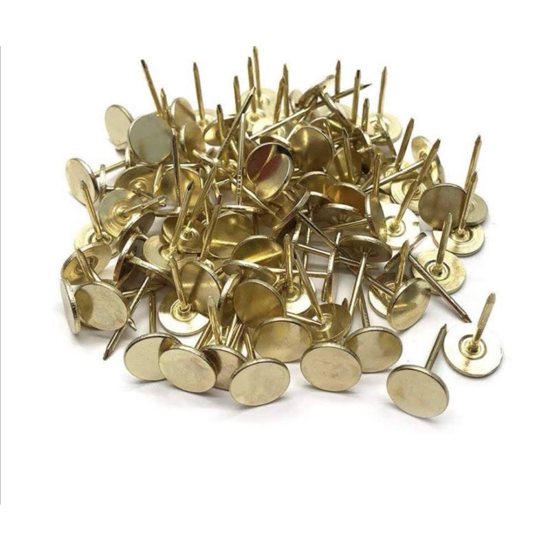 💯Ready Stock💯 Golden Thumb Tack 90pcs+-/box | Shopee Malaysia