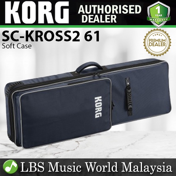 Korg SC-KROSS2 61 Soft Case Padded Bag Hand Carry for 61 Key Kross Keyboard (SC KROSS) | Shopee ...