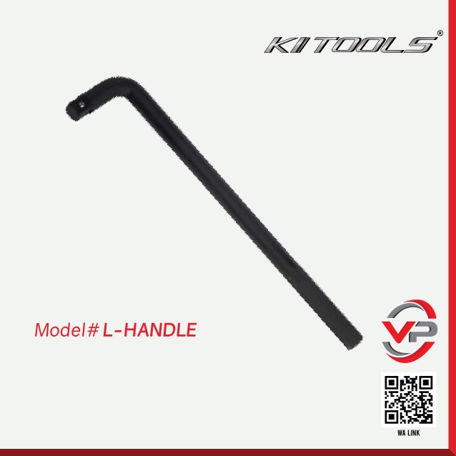 KI TOOLS L-HANDLE WITH STEEL BALL RETAINER 1/2 INCH X250MM 3/4 INCH ...
