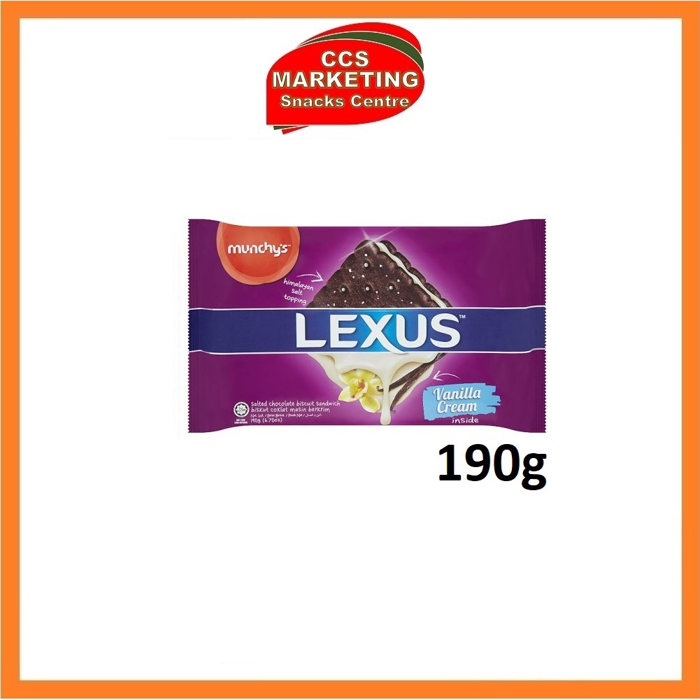 CCS Munchy's Lexus Sandwich Biscuit ( 190g ) | Shopee Malaysia