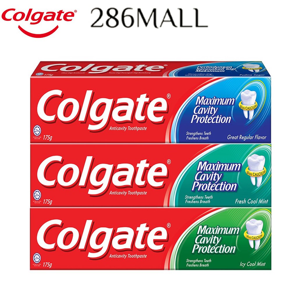 Colgate Maximum Cavity Protection Toothpaste 175g / Fresh Cool Mint ...
