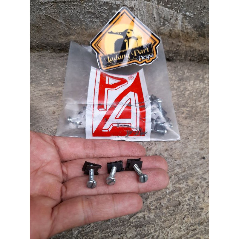 Vespa vbb super sprint bajaj horn clamp kilp original nos | Shopee Malaysia