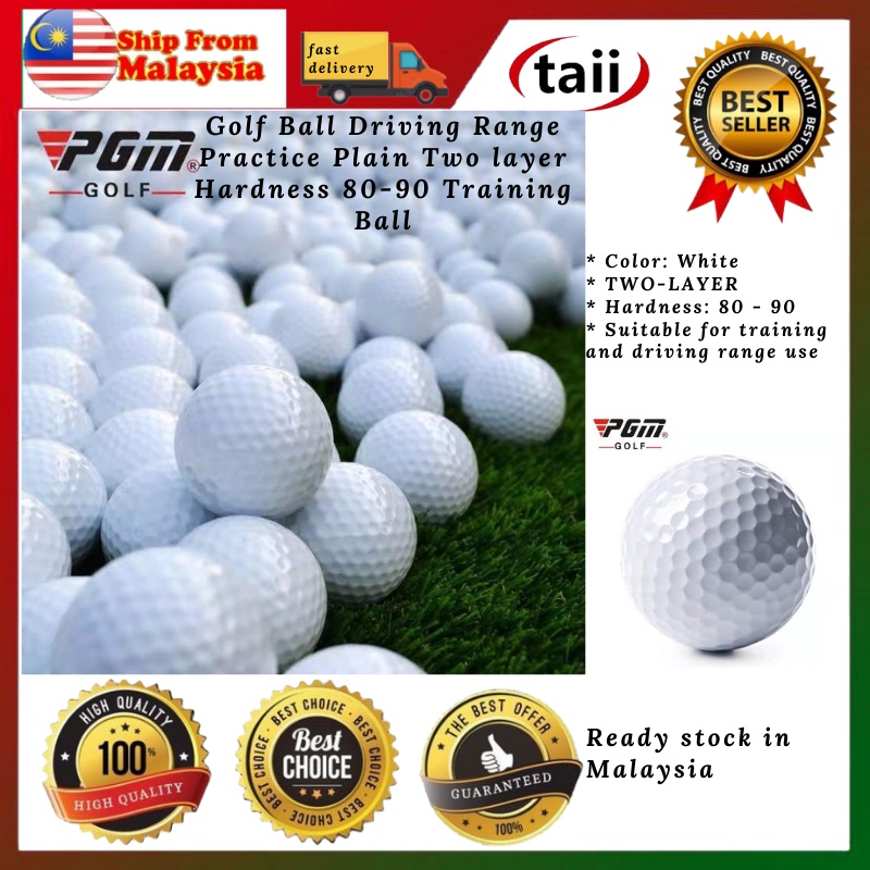 TAII Golf Ball Driving Range Practice Plain Two layer Hardness 80-90 ...