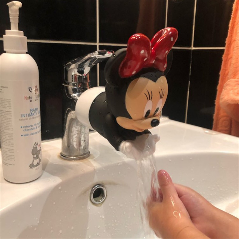 Disney Minnie Mickey Faucet Extender Water Saving Cartoon Faucet ...