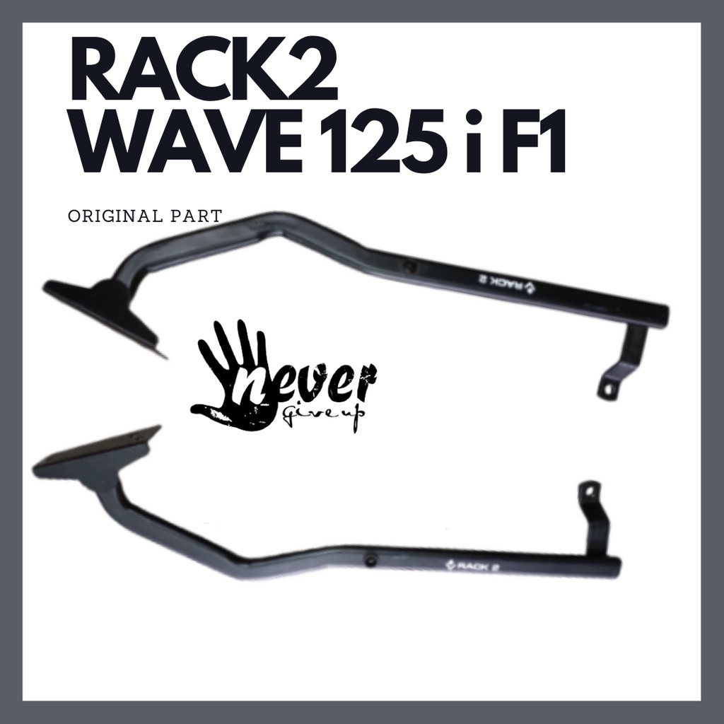 HONDA WAVE 125 i F1 TOP BOX RACK HEAVY DUTY | Shopee Malaysia