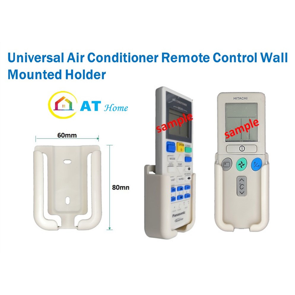 Universal Multi Air Cond Remote Control Wall Mounted Holder | Shopee ...