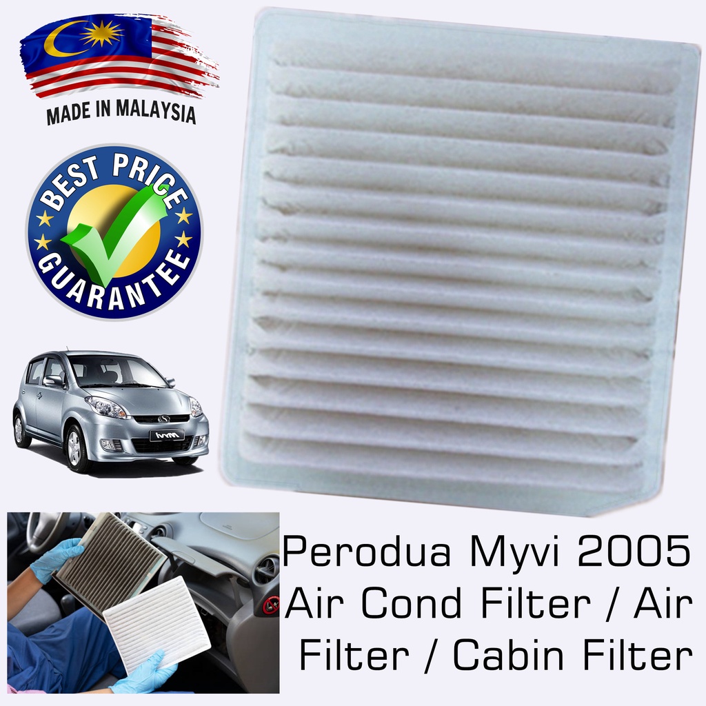 Perodua Myvi Old / Myvi 2005 Air Cond Filter / Air Filter / Cabin ...