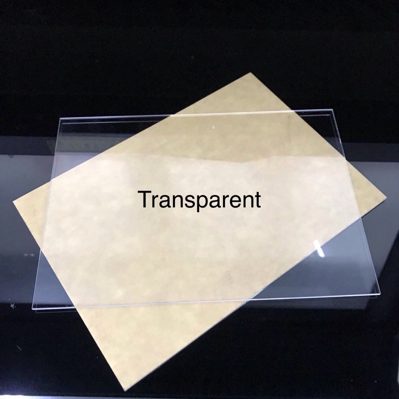 Acrylic sheet A4 size ( 210mm x 297mm) | Shopee Malaysia