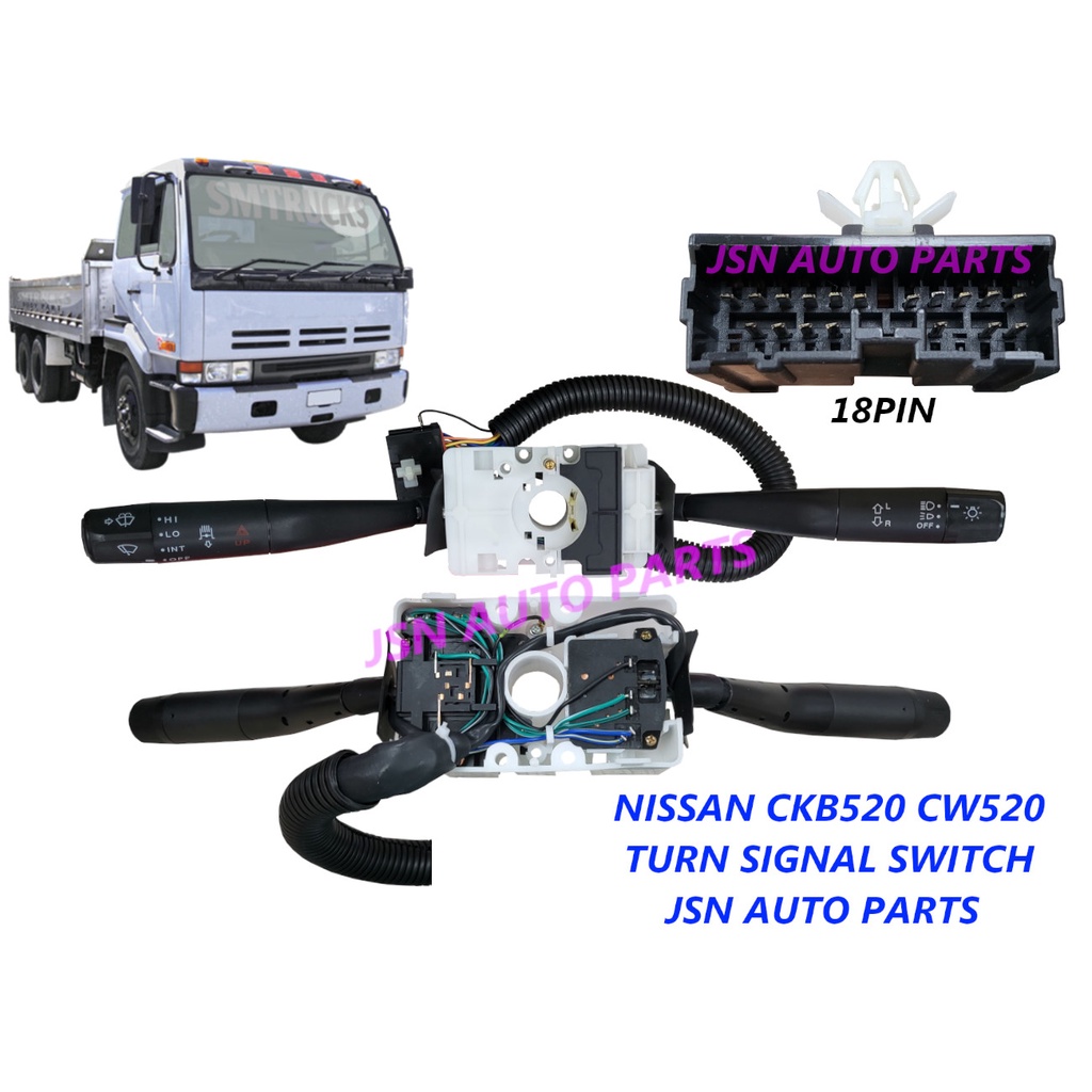 NISSAN CKB520 CW520 TURN SIGNAL SWITCH 100% HIGH QUALITY PRODUCT ...