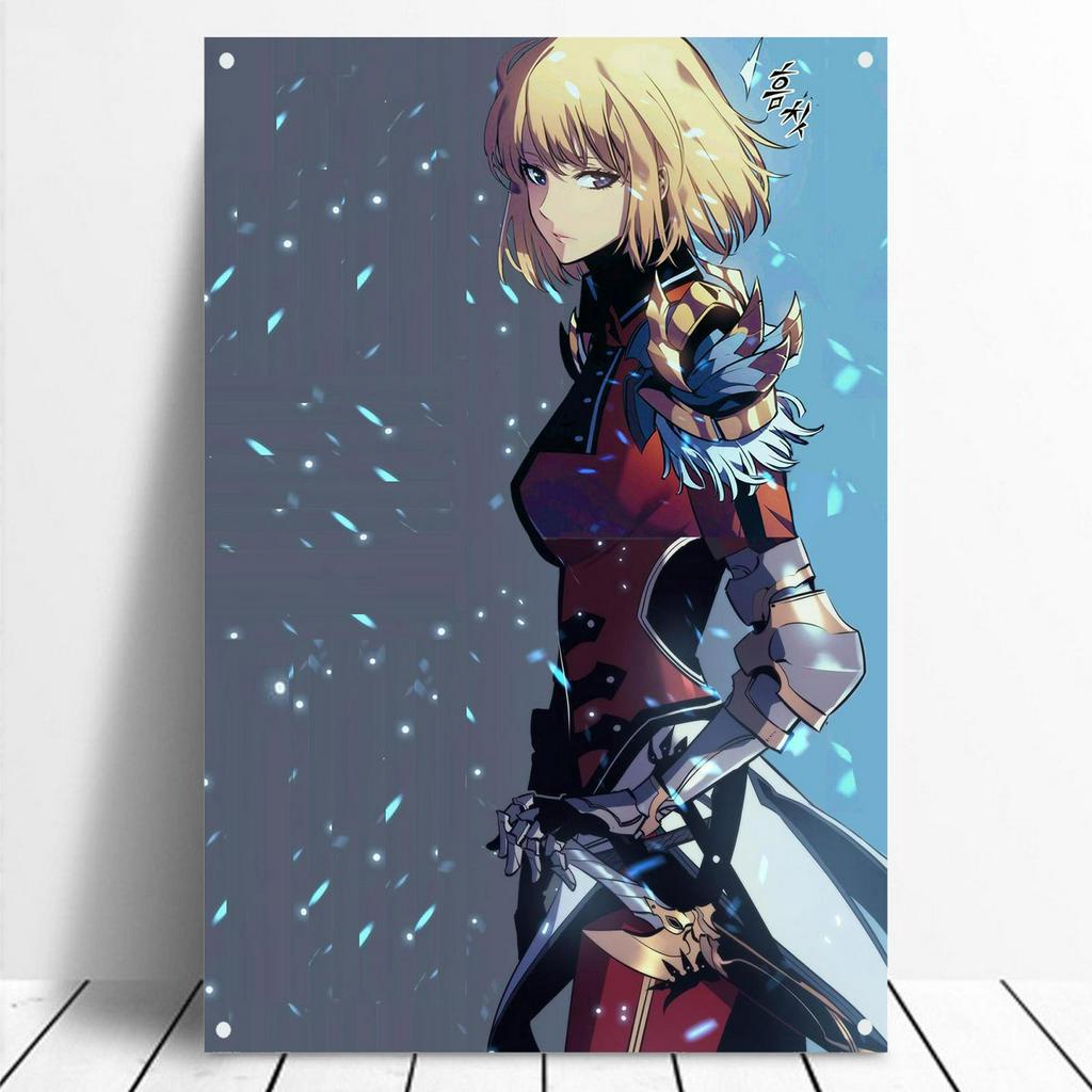 Solo Leveling Metal Poster Tv Shows Movie Game Anime Tin Sign Wall Art ...