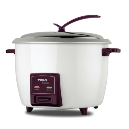 Trio Conventional Rice Cooker With Steam Tray TRC-1003 (1.0l) | Shopee ...