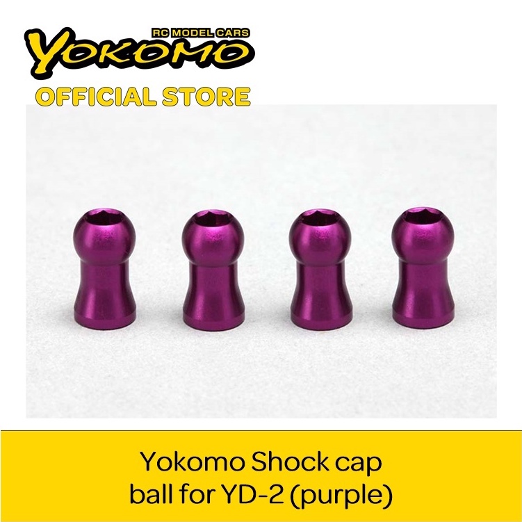 Yokomo Shock cap ball (Purple) for YD-2 (Y2-S8PA) | Shopee Malaysia