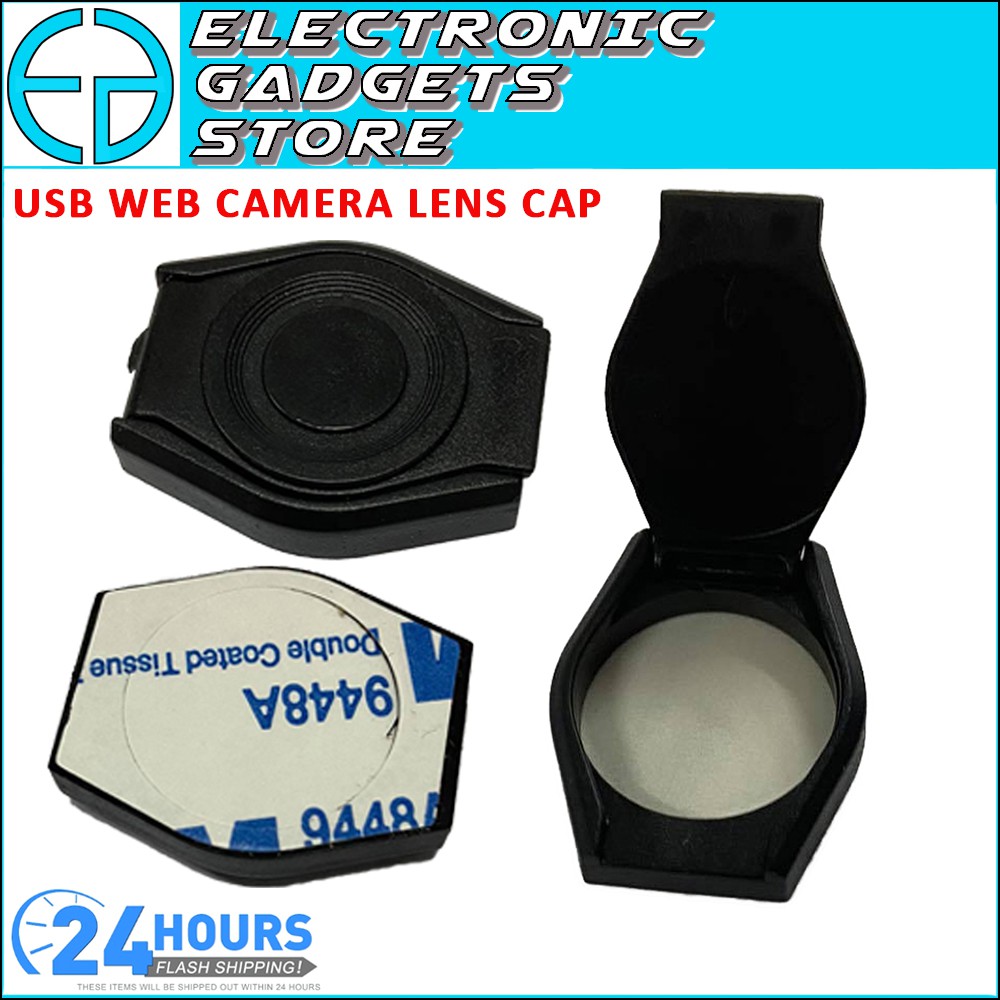 Plug and Play USB Web Camera Lens Cap Privacy Shutter Dustproof Webcam ...