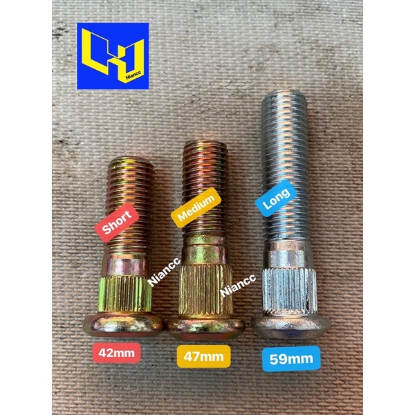 Kia Hyundai Mazda Ford Proton Exora Wheel Bolt | Shopee Malaysia