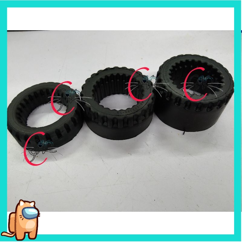 COIL SPRING RUBBER (REAR/UPPER) PROTON WIRA,WAJA,GEN2,PERSONA (1")(1"1/ ...