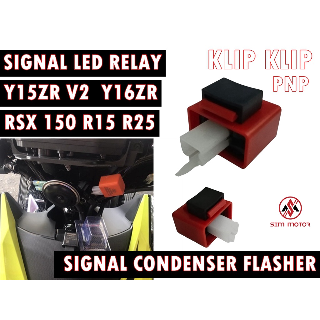 YAMAHA Y15ZR V2/ Y16 Y16ZR/ RSX 150/ R15/ R25 LED SIGNAL CONDENSER ...