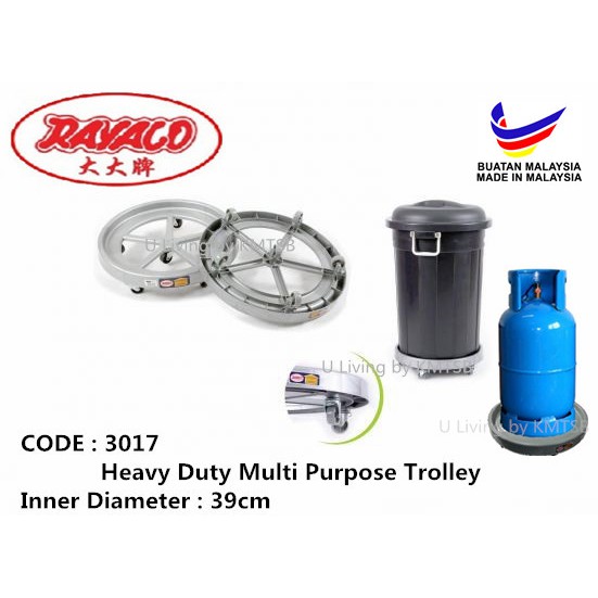 RAYACO 3017 HEAVY DUTY Multipurpose Trolley / Gas Trolley | Shopee Malaysia