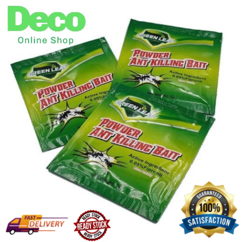 [READY STOCK]Green Leaf Power ANT Killer/COCKROACH Killer Bait Ubat ...