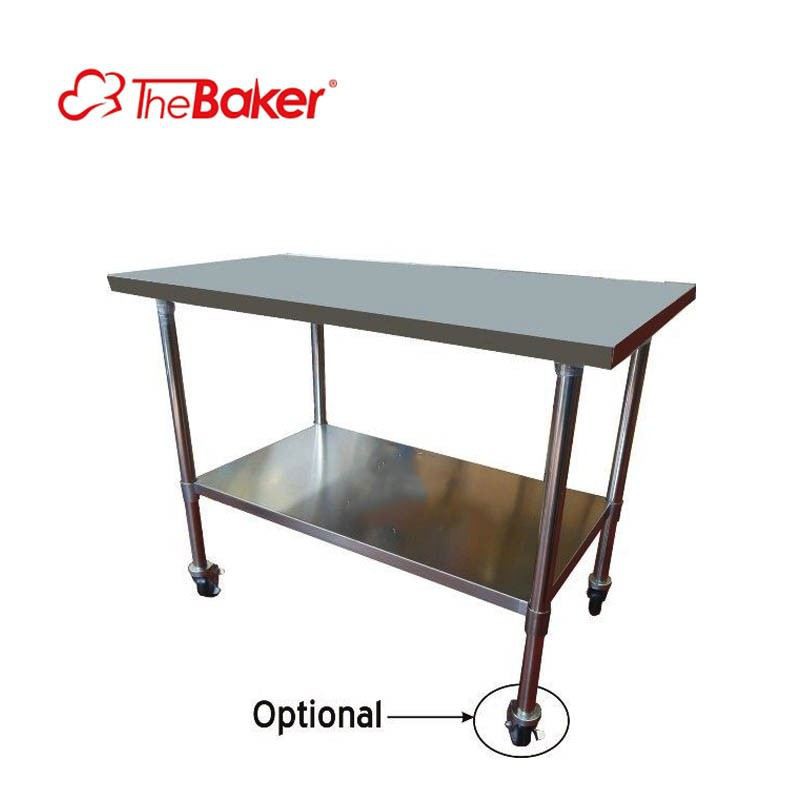 The Baker Stainless Steel Table (adjustable) 3ft-7ft | Shopee Malaysia