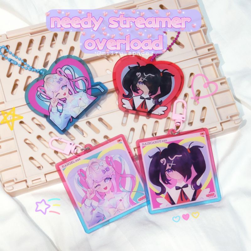Needy Streamer Overload Acrylic charms fan made | miiruboba | Shopee ...