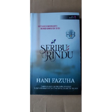 Preloved novel Seribu Rindu (hani fazuha) | Shopee Malaysia