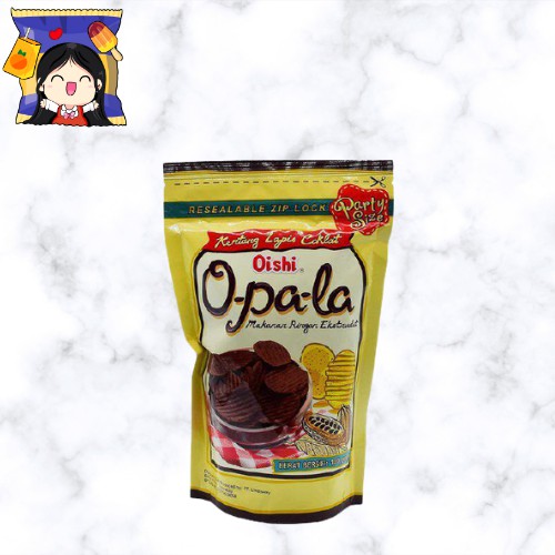 【印尼】[HALAL] Oishi Opala Chocolate Potato Chips 100g 欧趴拉巧克力薯片 | Shopee ...
