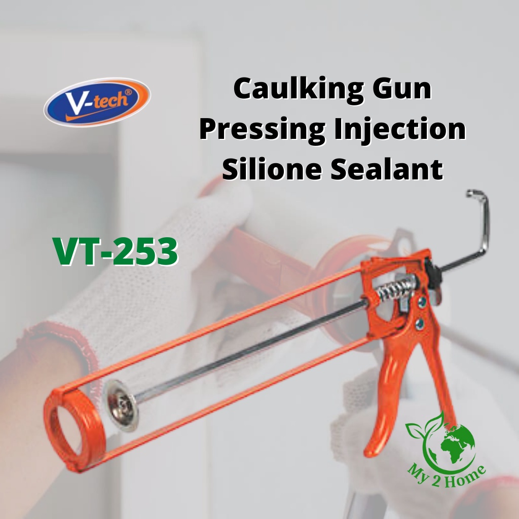 Vtech Vt-253 / Vt-252 V-Tech 11Inch Standard Caulking Gun For Pressing ...