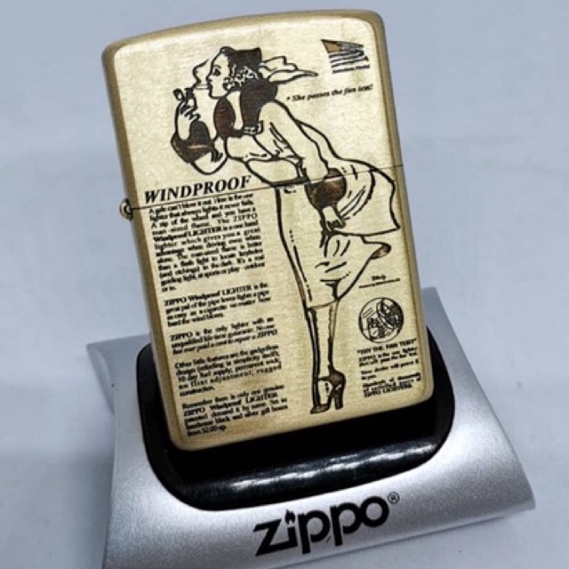 Zippo Windy Girl Windproof Lady Lighter | Shopee Malaysia