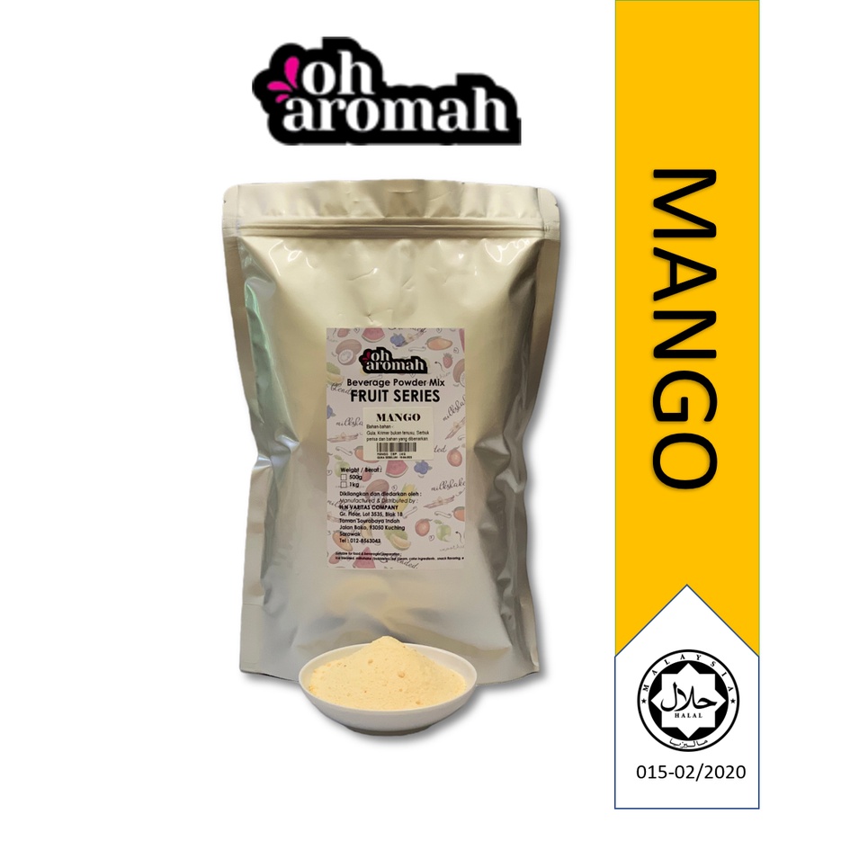 Oh Aromah - Premium Mango Ice Blended Powder 900g | Shopee Malaysia