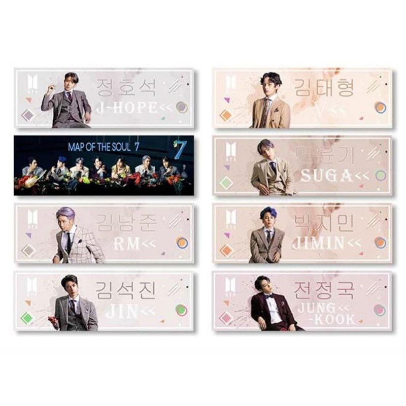 BTS Support Wall/Concert Banner BTS Map Of The Soul 7, DYNAMITE ...