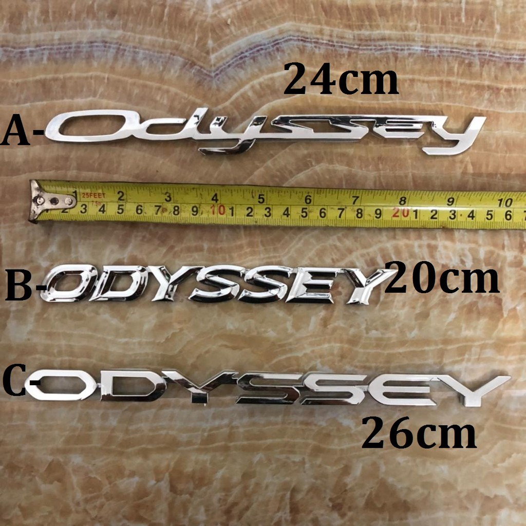 HONDA EMBLEM ODYSSEY RB1 ABSOLUTE EMBLEM LOGO RB1 RB2 RB3 RA6 RC ODC ...