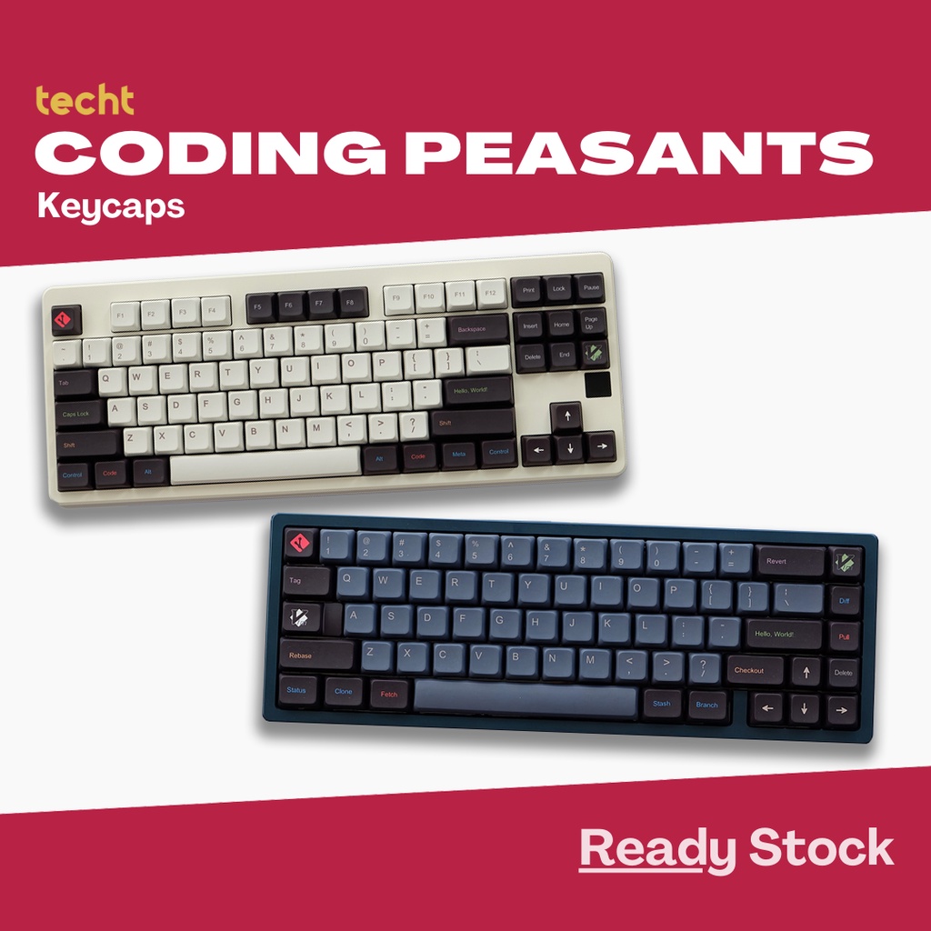 [ready Stock] Programmer Coding Geeks Keycaps Shopee Malaysia