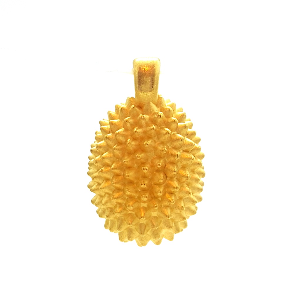 LJewellery 999/24K Gold Durian Pendants 榴莲 GPFO06B G194/230 | Shopee ...