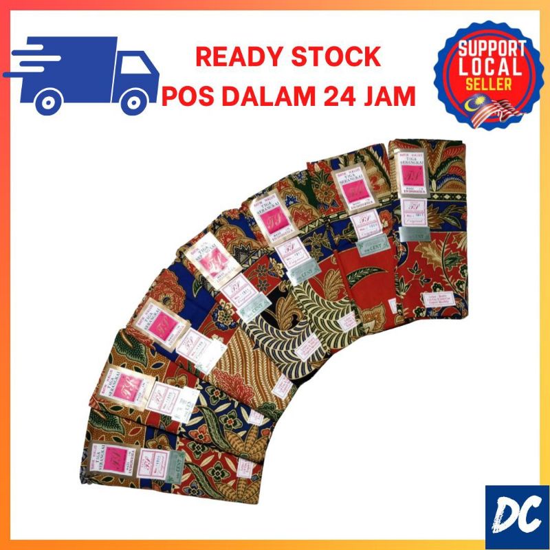 Kain Batik Tiga Serangkai Original 100% Indonesia 3 Serangkai Batik ...