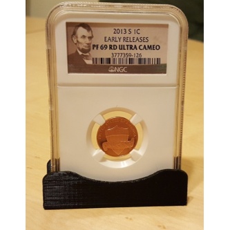 Coin Slab Holder Display (Display stand for PCGS & NGC coin slabs and ...