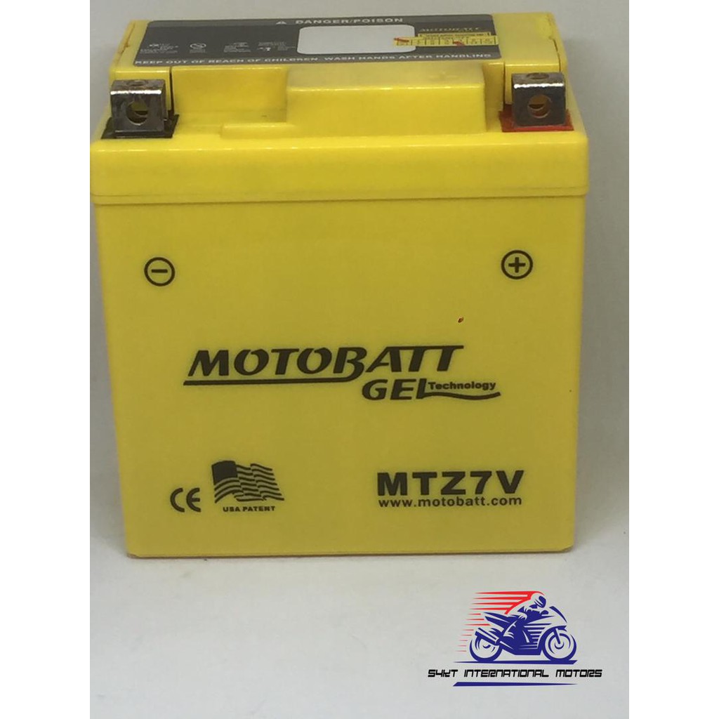 MotoBatt Batteries MTZ7V for Yamaha NMAX | Shopee Malaysia