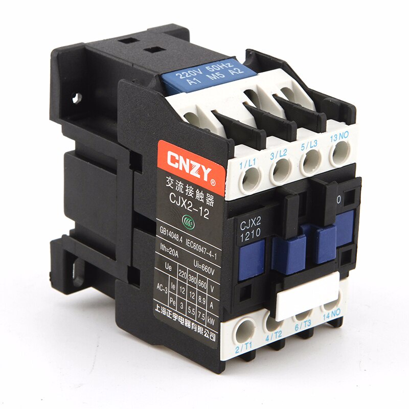 Contactor CJX2-1210 12A switches LC1 AC contactor voltage 380V 220V ...