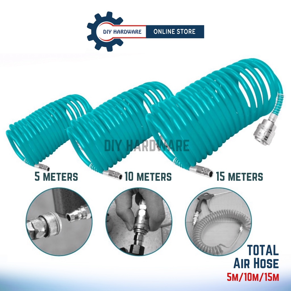 Total Air Hose (5M / 10M / 15M) THT11051-3 / THT11101-3 / THT11151-3 ...