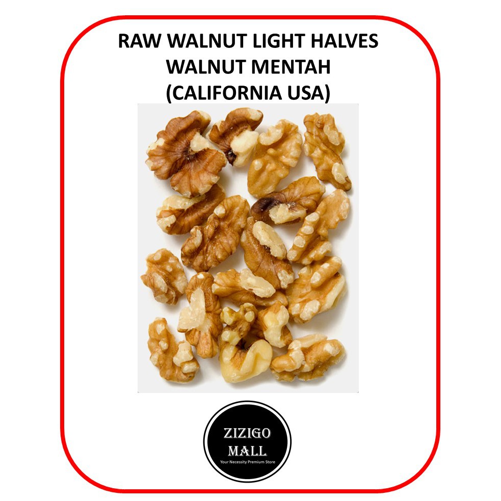 Walnut USA California Natural Premium Grade / Buah Walnut 500gm 1kg ...