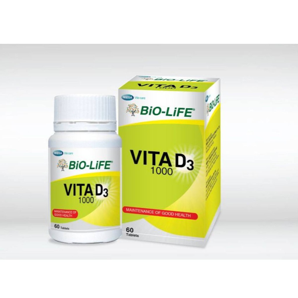 Bio-Life Vita D3 1000 60's (EXP:05/2025) | Shopee Malaysia