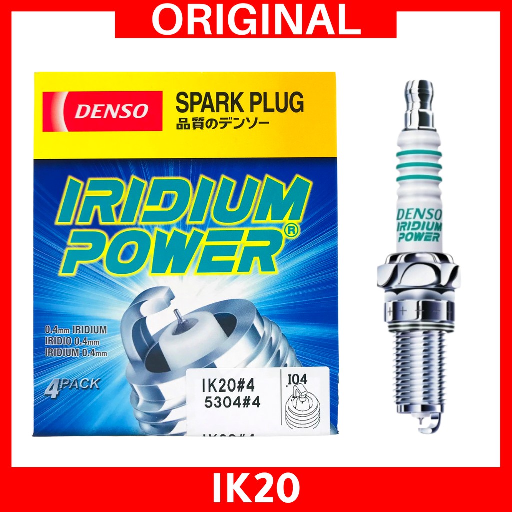 DENSO IK20 Iridium Spark Plug For PROTON Wira Waja Perdana V6 / PERODUA ...