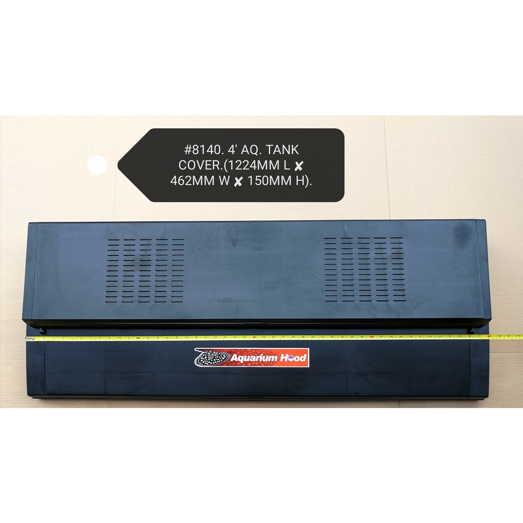 Aquarium Hood 8140 4feet Fish Tank Roof Top Cover [4 Feet, 4 Kaki ...