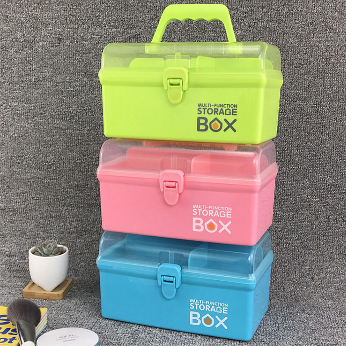 BBD Multi Layer Medicine Storage Box With Handle Large Capacity ...