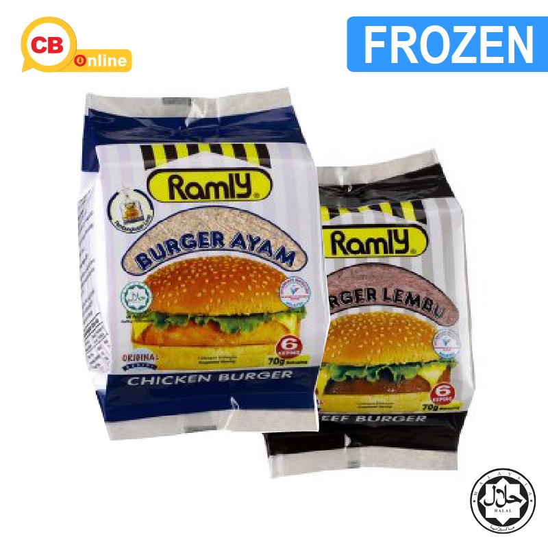 RAMLY BURGER CHICKEN /BEEF (360G) [CB ONLINE] | Shopee Malaysia