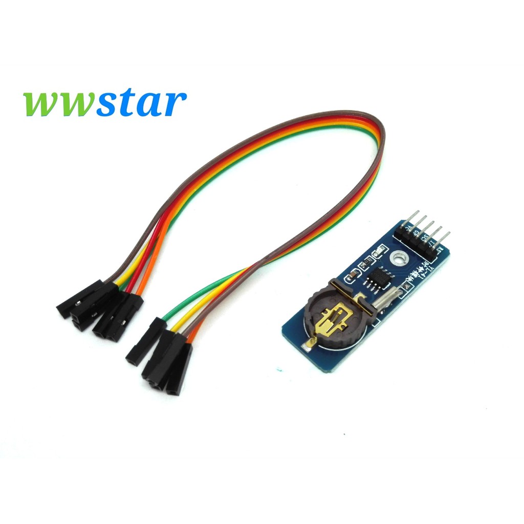 DS1302 Real Time Clock RTC Module CR1220 battery holder | Shopee Malaysia