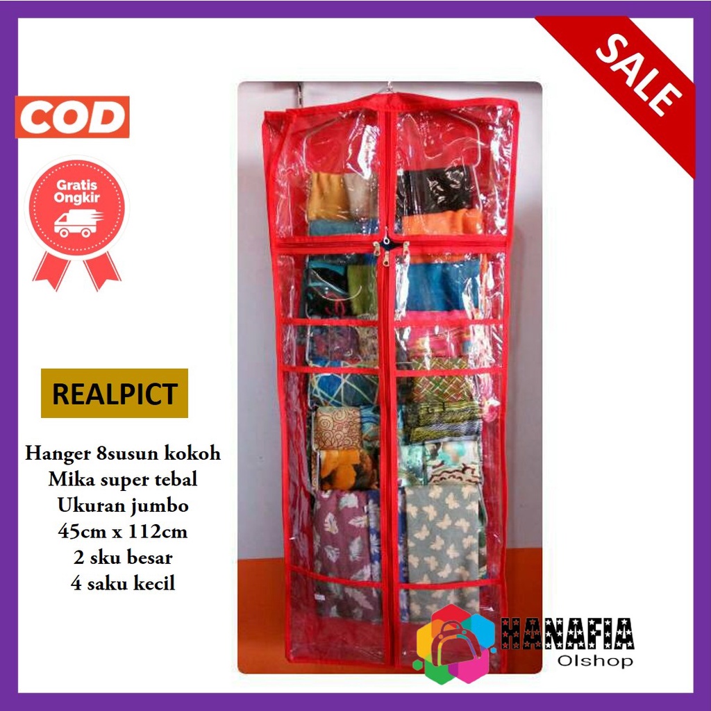 Hanafia HIJAB Rack Plain JUMBO Character (HJO) Hanging HIJAB Rack JUMBO ...