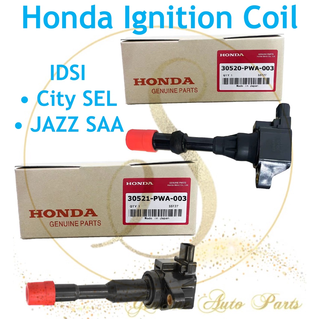 (100% ORIGINAL) IGNITION PLUG COIL Honda City SEL Jazz SAA IDSI ...